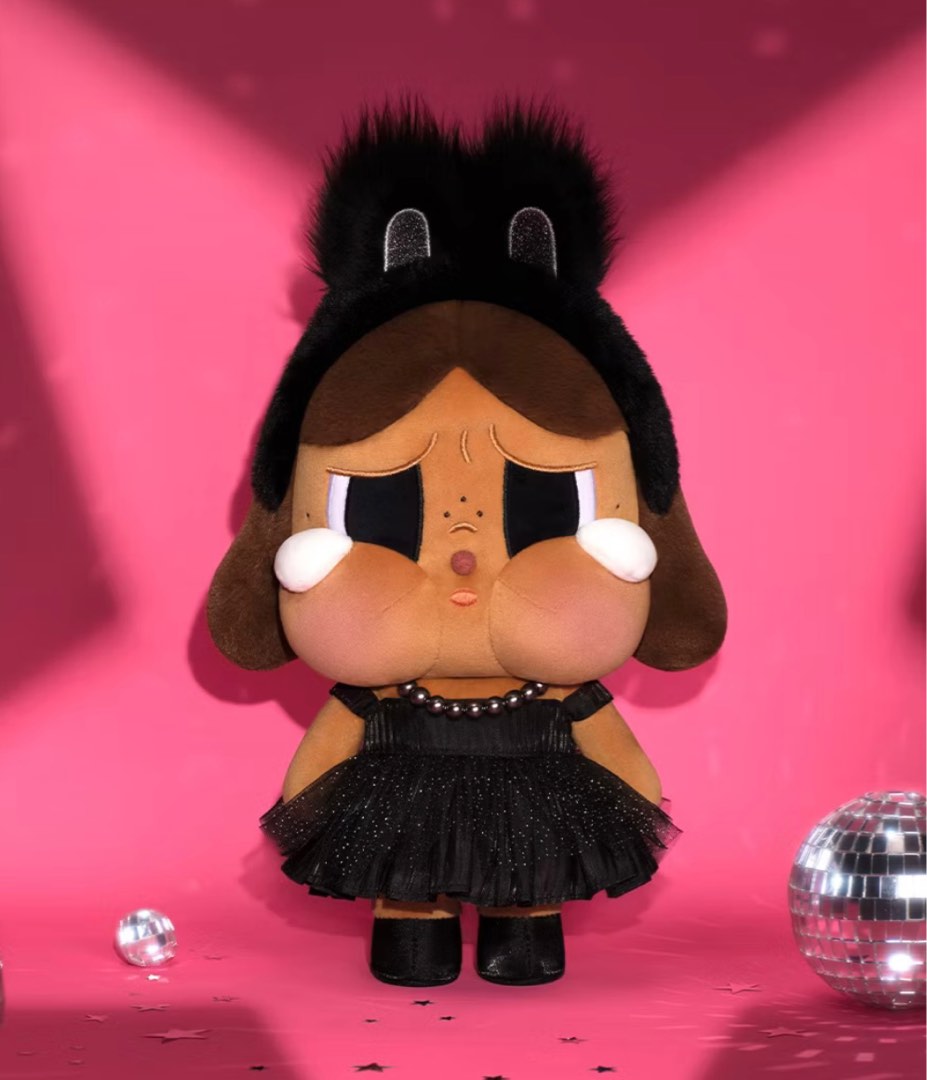 BNIB CRYBABY SHINY SHINY SERIES-Plush Doll (Black), Hobbies & Toys ...
