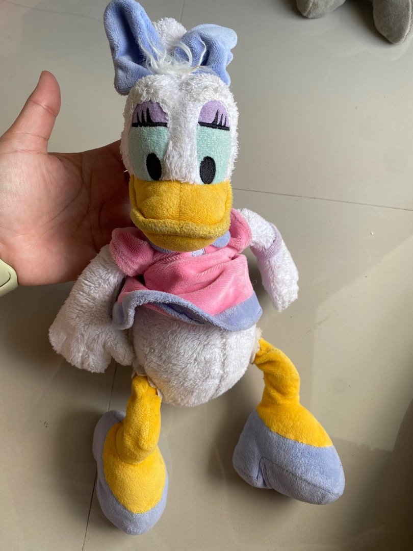 Boneka Daisy Duck Desi Daisi teman Donal Donald Duck Miki Mickey Mini ...