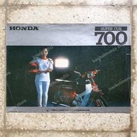 brosur sepeda motor honda super cup 700 bekas, Antik, Lainnya di Carousell
