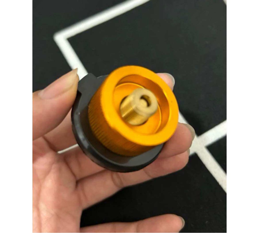 Butane Connector Burner Gas Stove Converter Outdoor Camping Head ...