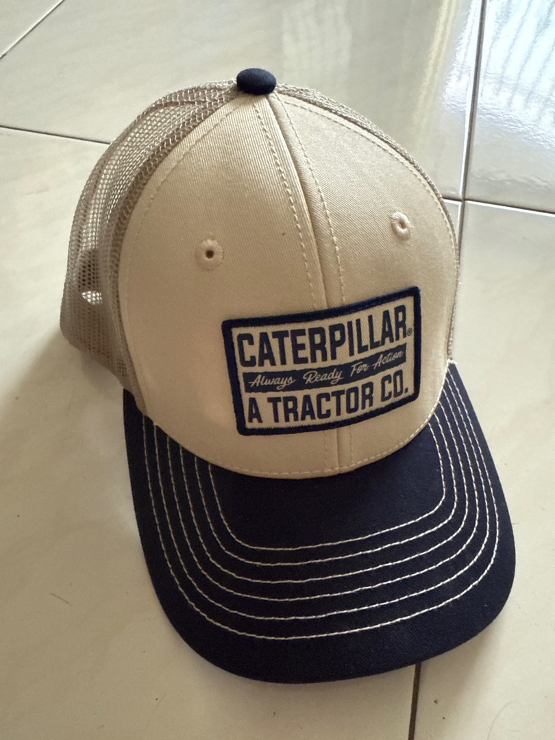 Caterpillar Trucker Cap, Men's Fashion, Watches & Accessories, Caps ...