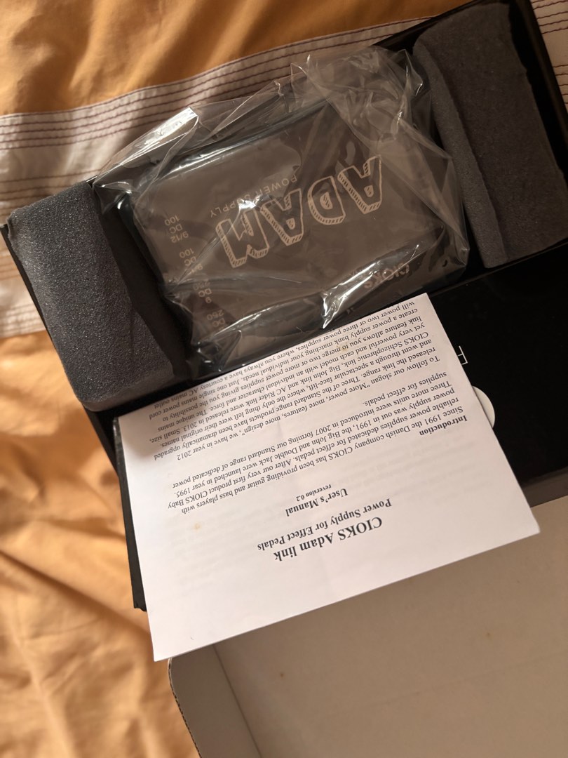 CIOKS Adam Guitar pedal power supply, Hobbies & Toys, Music & Media ...