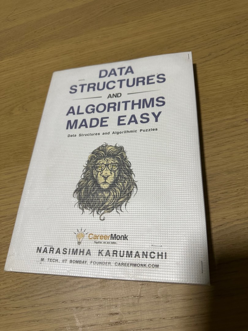 Data Structures and Algorithms Made Easy, Hobbies & Toys, Books & Magazines, Fiction & Non ...
