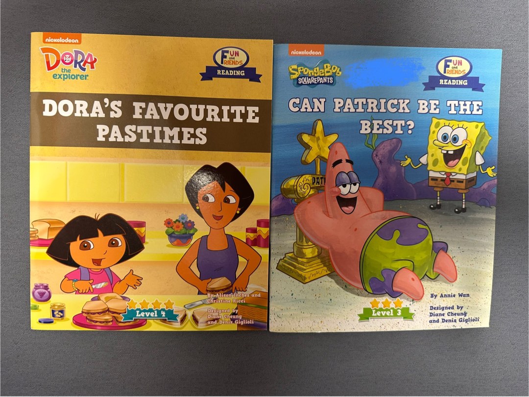 Dora the Explorer & SpongeBob SquarePants 兒童讀物Dora’s favourite pastime ...