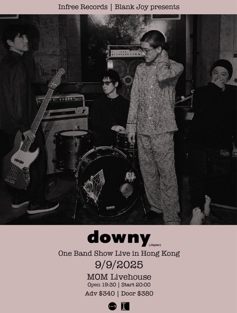 downy (Japan) Live in Hong Kong Ticket, 門票＆禮券, 活動門票 - Carousell