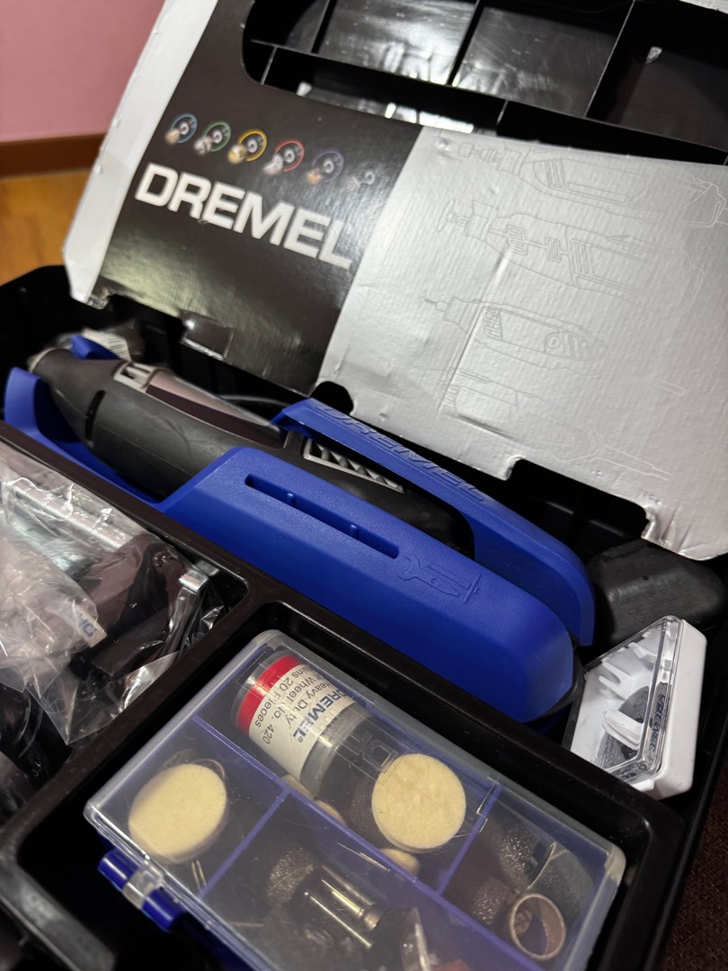 Dremel 4000 rotary tool set, Hobbies & Toys, Art & Prints on Carousell