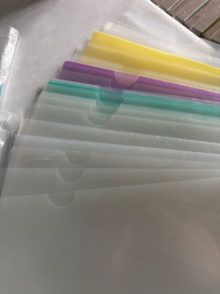 E310 A4 PP L Shape Folder Thick / PP L Shape File, Hobbies & Toys ...