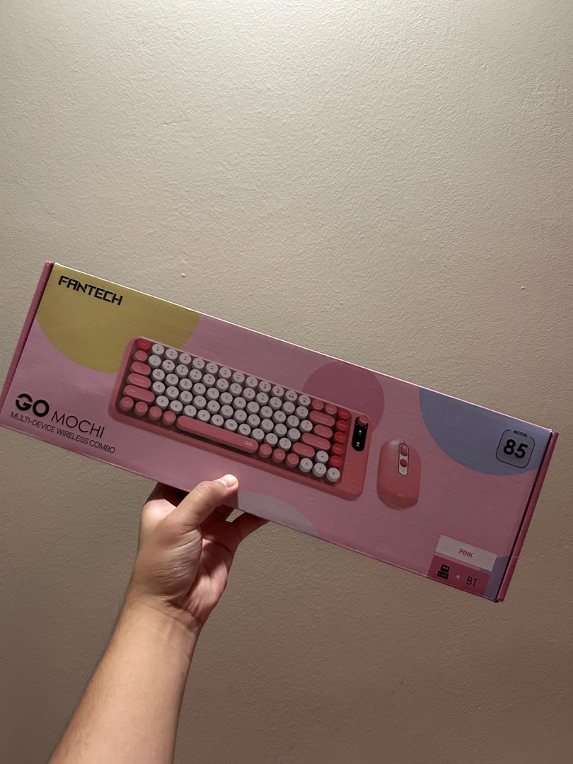 Fantech Go Mochi Keyboard and Mouse, Computers & Tech, Parts & Accessories, Computer Keyboard on ...