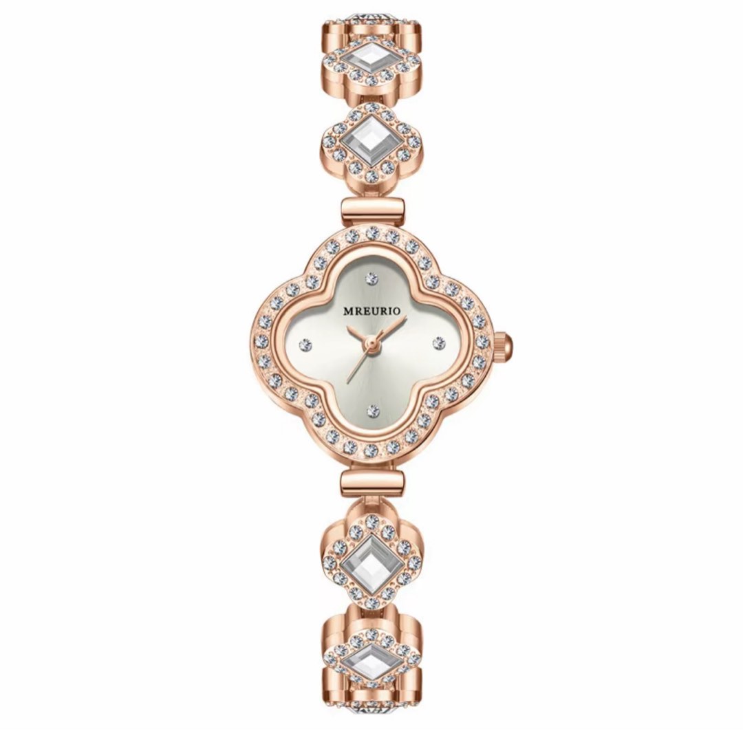 FOUR-LEAF CLOVER WATCH WITH BOX, Women's Fashion, Watches & Accessories ...