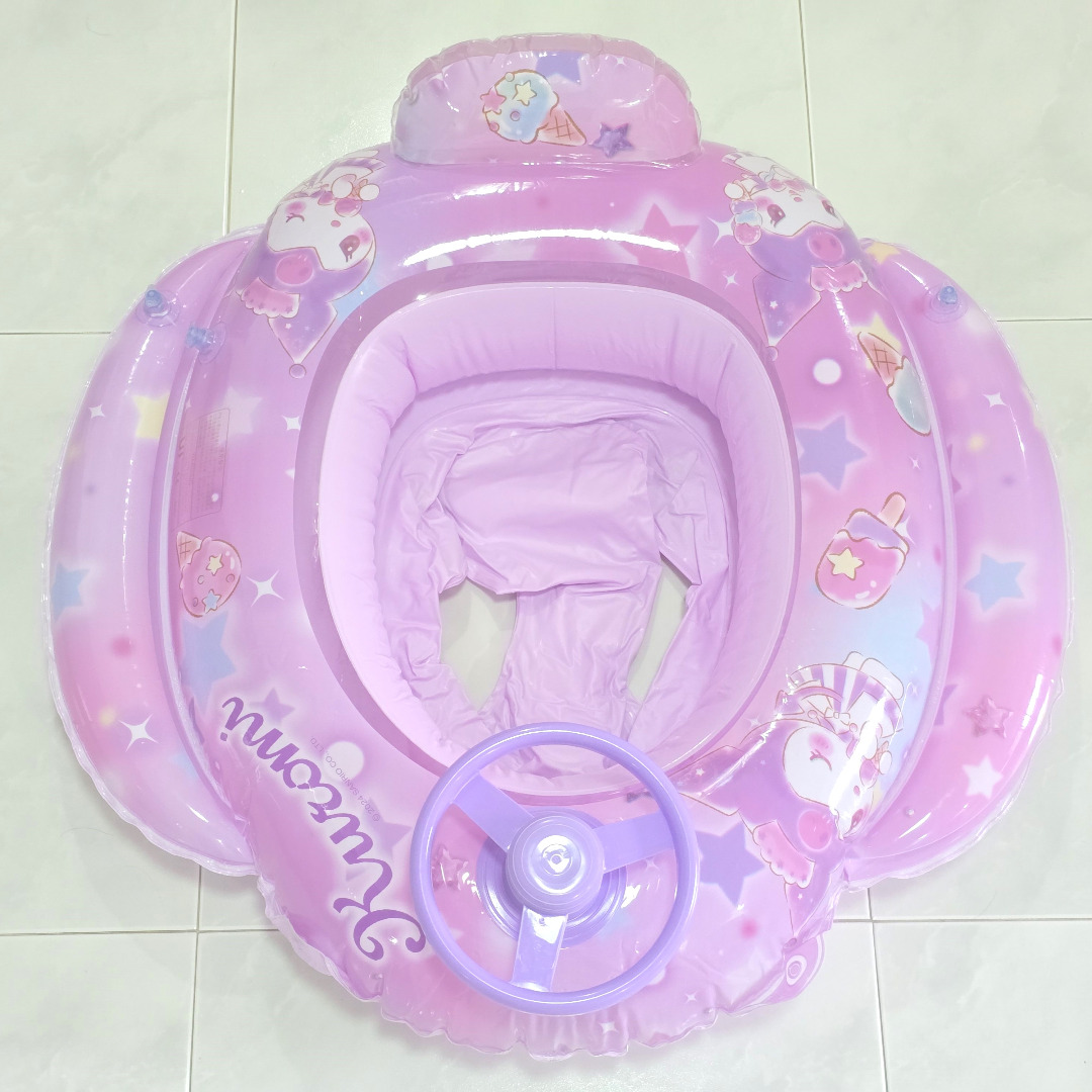 [Free Delivery to Door Step] Sanrio Kuromi Inflatable Swimming Ring Big ...