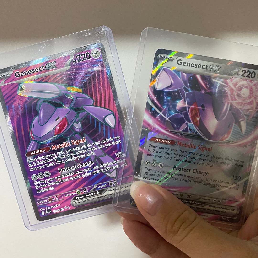 genesect ex pokemon tcg cards ar ir black bolt, Hobbies & Toys, Toys ...