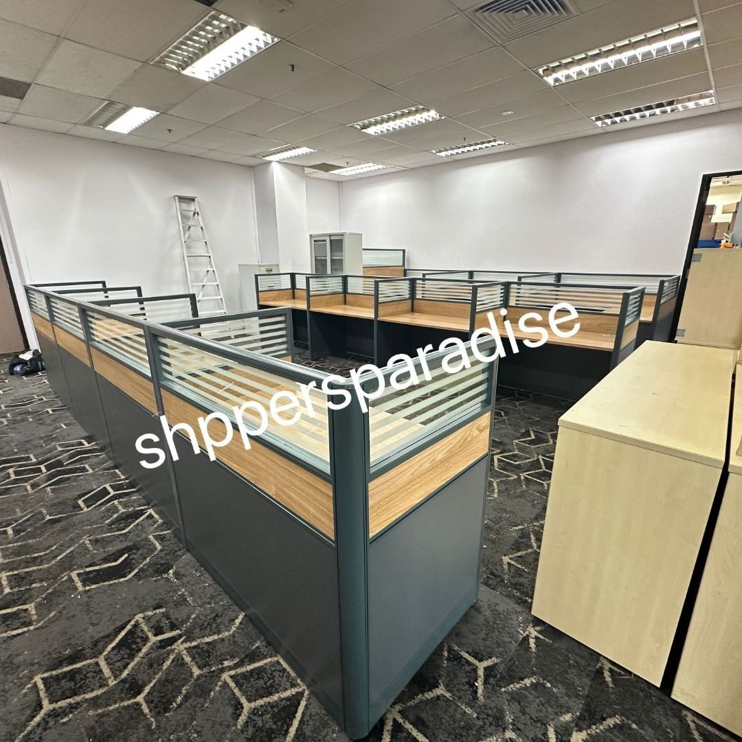 H101 Executive Workstation,with high partition,with/without pedestal ...