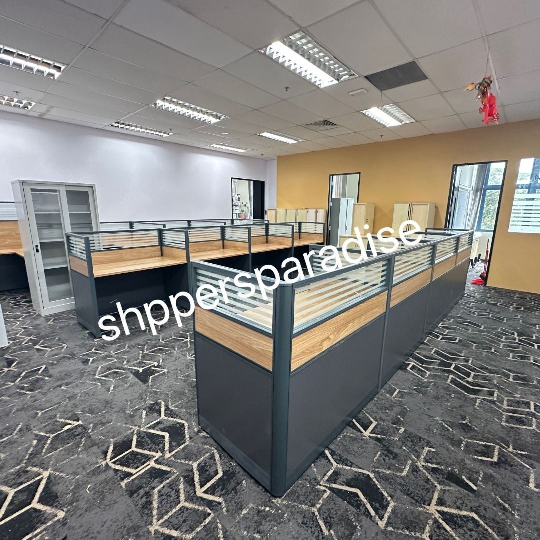 H101 Executive Workstation,with high partition,with/without pedestal ...