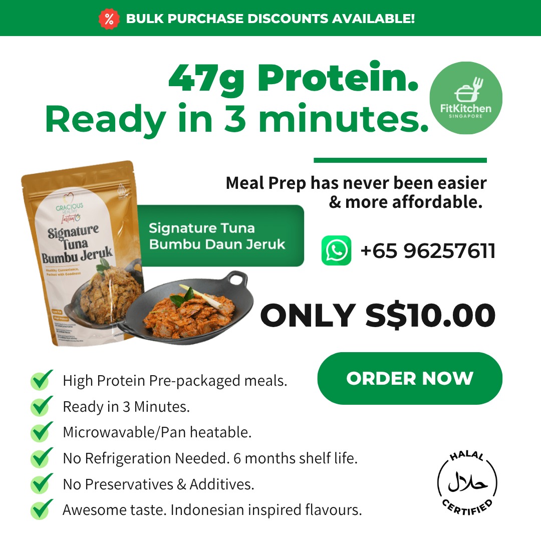 High Protein Ready to Eat Meal |Halal, Indonesian Inspired Flavours ...