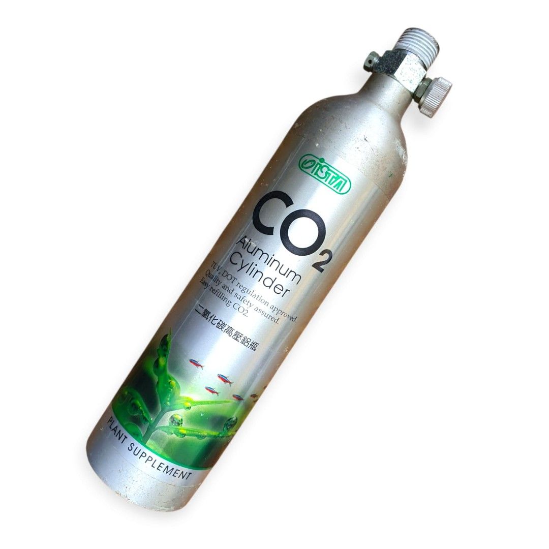 ISTA CO2 Aluminum 0.5L ($40) & 1L (SOLD) Cylinder Canister Tank FOC ...