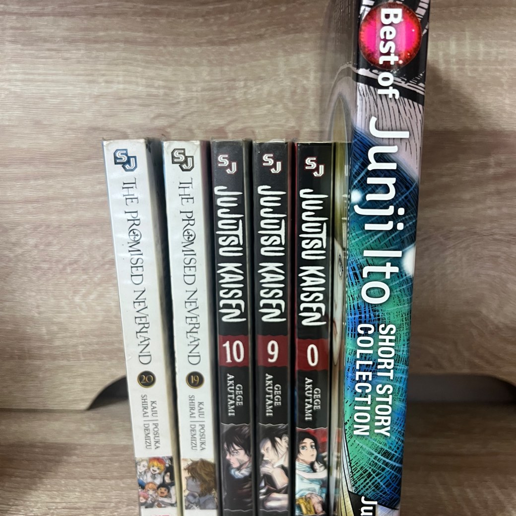 Jujutsu Kaisen, The Promised Neverland, and Junji Ito Manga, Hobbies ...