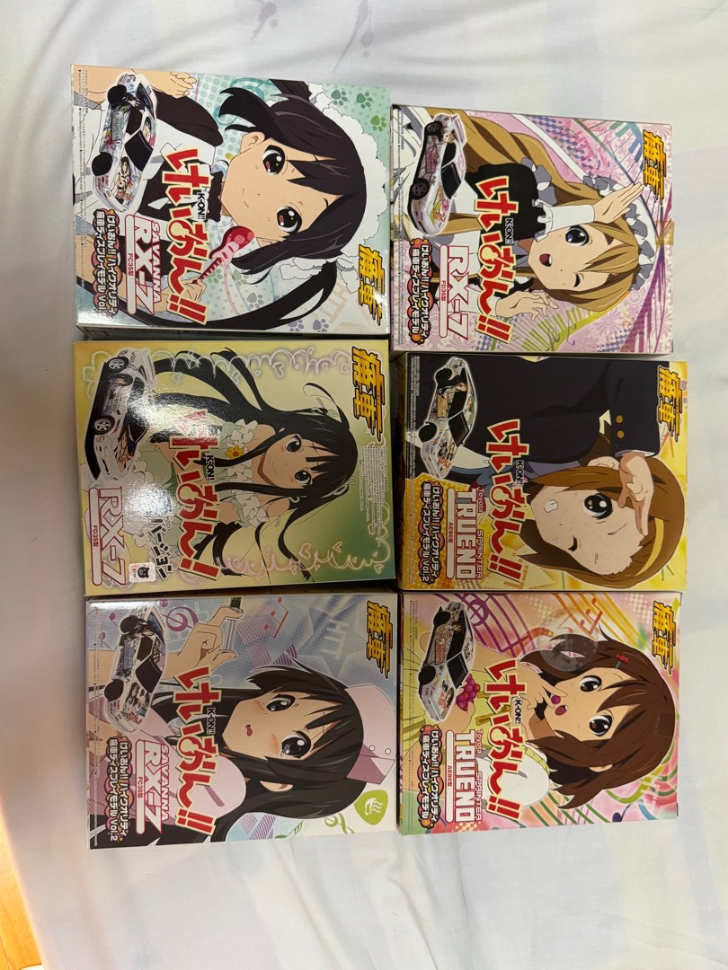 K-ON! Car Models, Hobbies & Toys, Toys & Games on Carousell