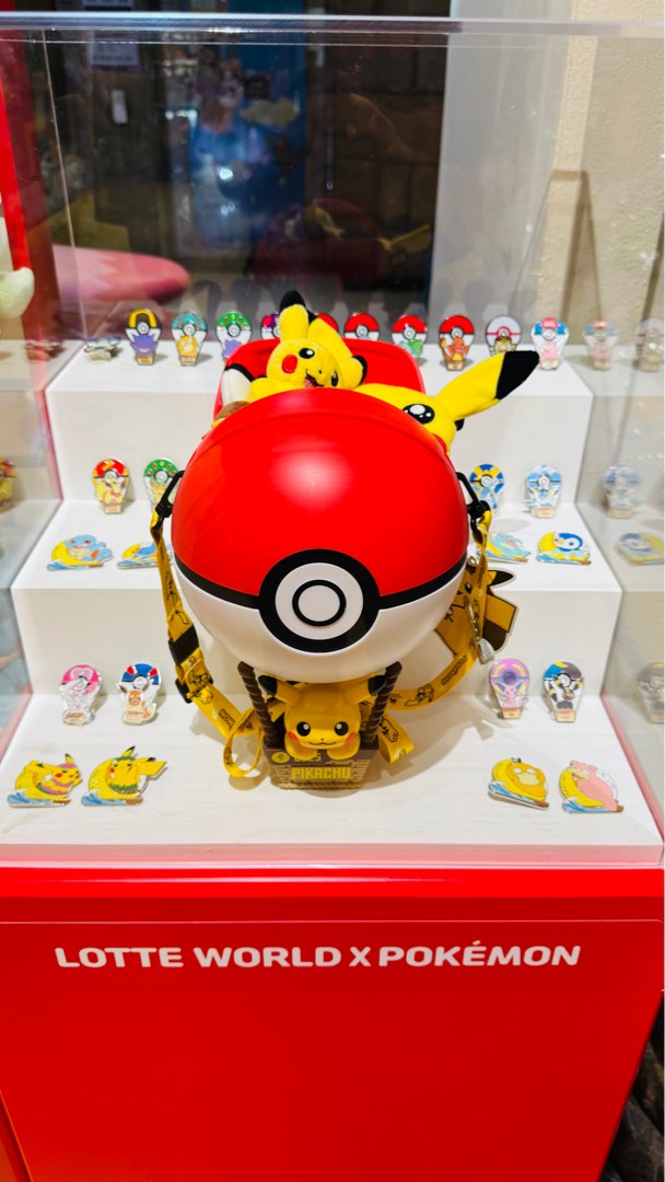 Lotte World x Pokemon Pikachu Hot Air Balloon, Hobbies & Toys, Toys ...