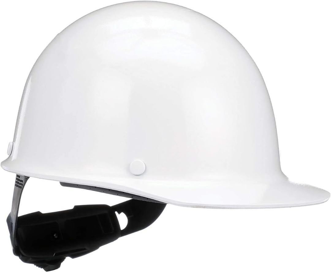 MSA Skullgard Cap Style Safety Hard Hat with Fas-Trac III Ratchet ...