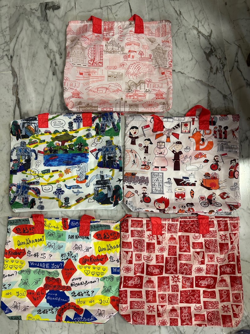 NDP SG60 tote bag, Women's Fashion, Bags & Wallets, Tote Bags on Carousell