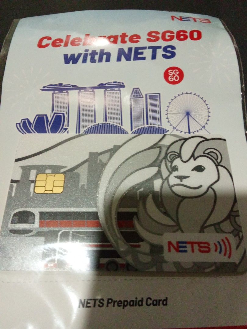 Nets SG60 Prepaid Card, Everything Else on Carousell