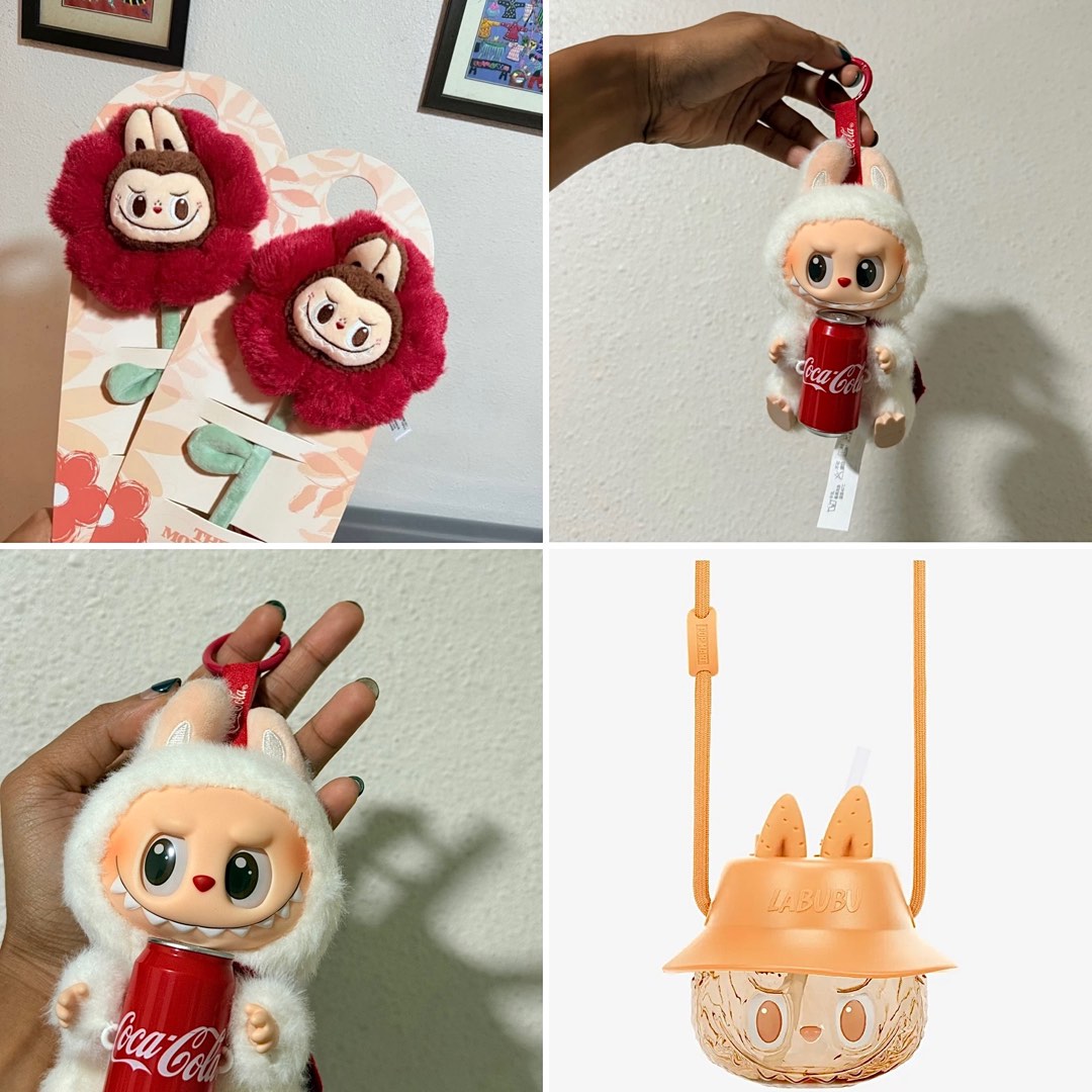 *NEW* Authentic Popmart Labubu Coca Cola (Happy Factor)/ Labubu Flower ...