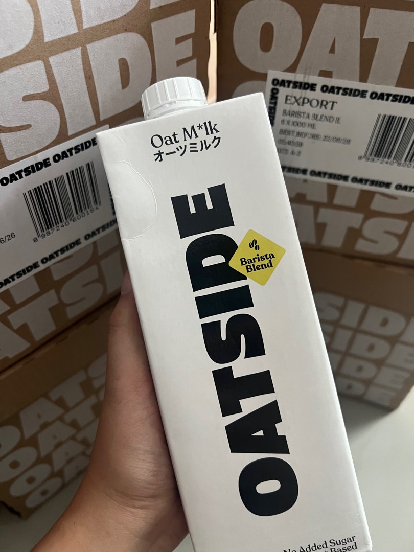 Oatside Oatmilk 1Liter, Food & Drinks, Beverages on Carousell