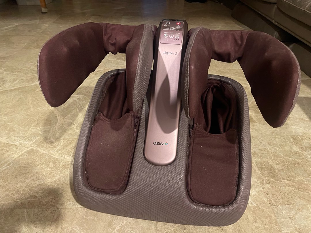 OSIM uSqueez 2 OS-393 Foot and Calf massage reflex reflexology machine ...