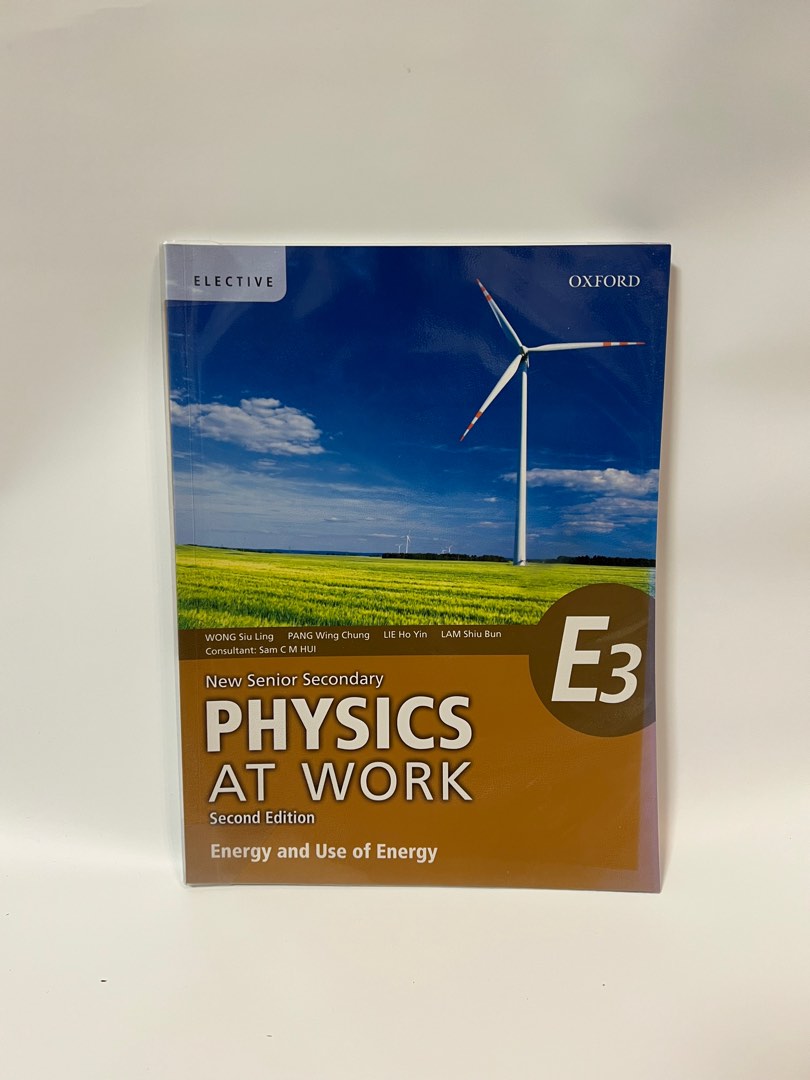 Oxford Physics at Work - Energy and Use of Energy, 興趣及遊戲, 書本 & 文具, 教科書 - Carousell