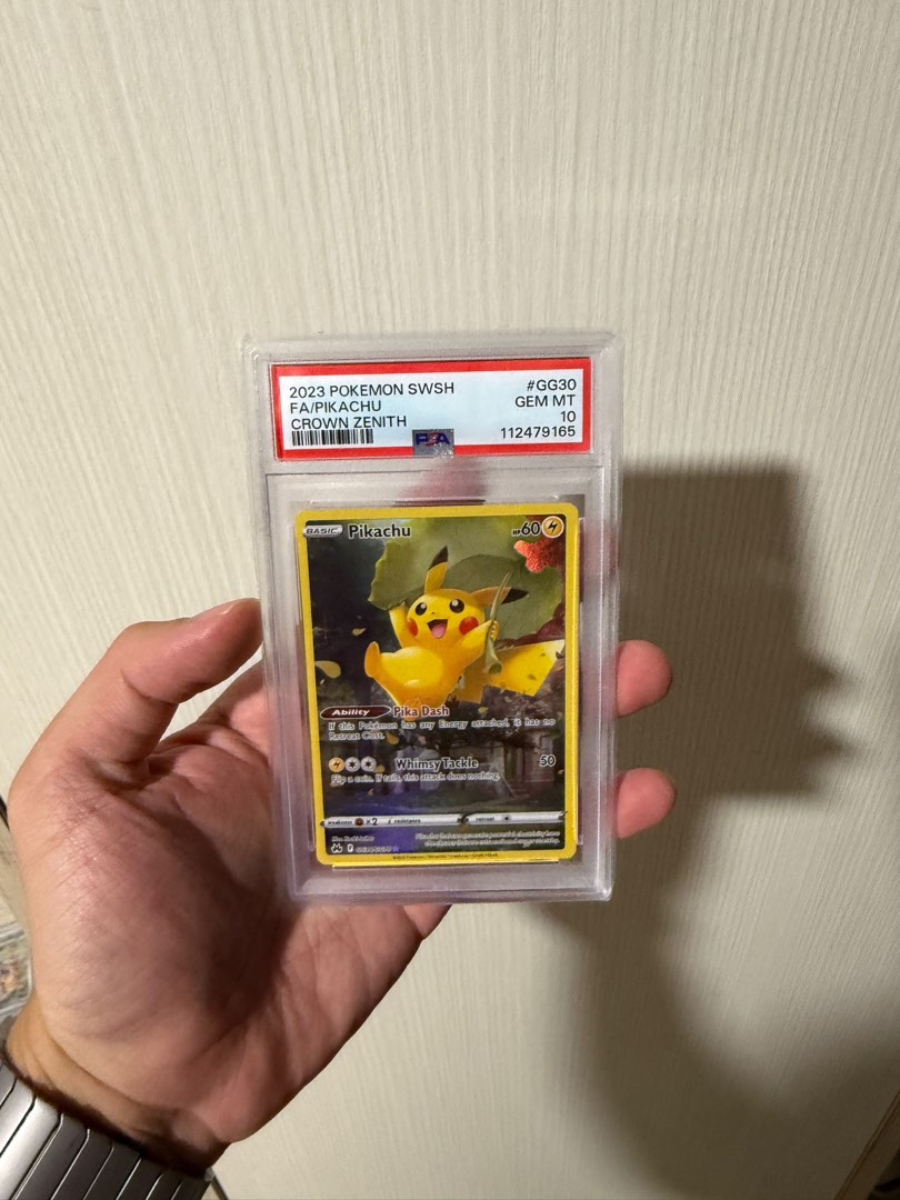 Pikachu Crown Zenith SWSH 2023 PSA 10, Hobbies & Toys, Memorabilia ...