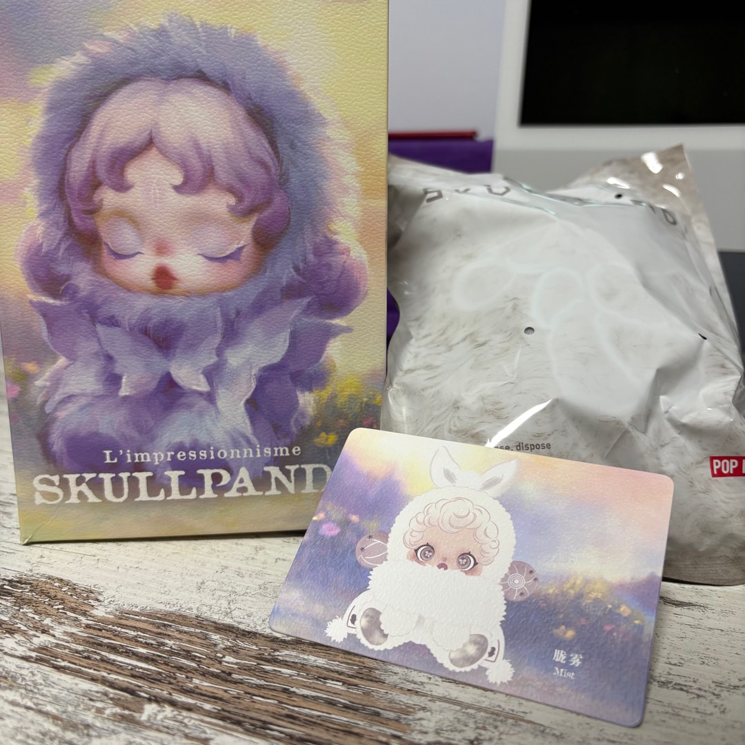 POP MART Skullpanda L'Impressionnisme - Mist, Hobbies & Toys, Toys ...