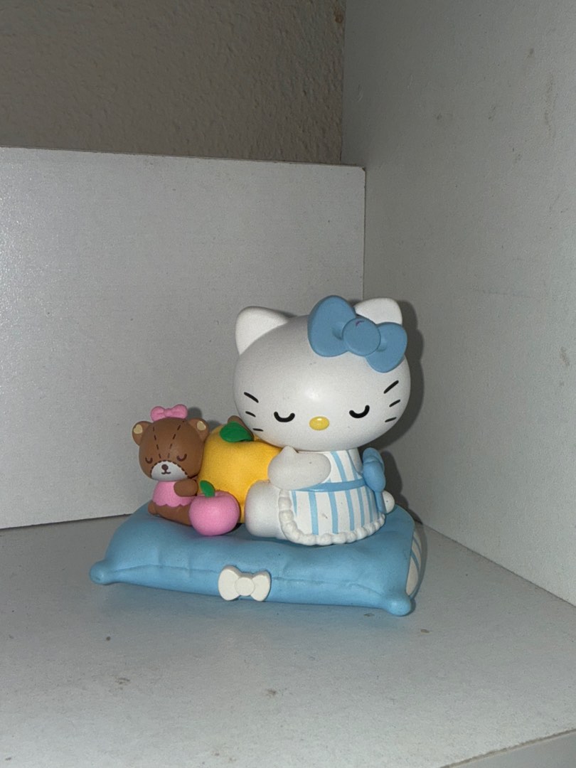 popmart sanrio fall asleep hello kitty, Hobbies & Toys, Toys & Games on ...