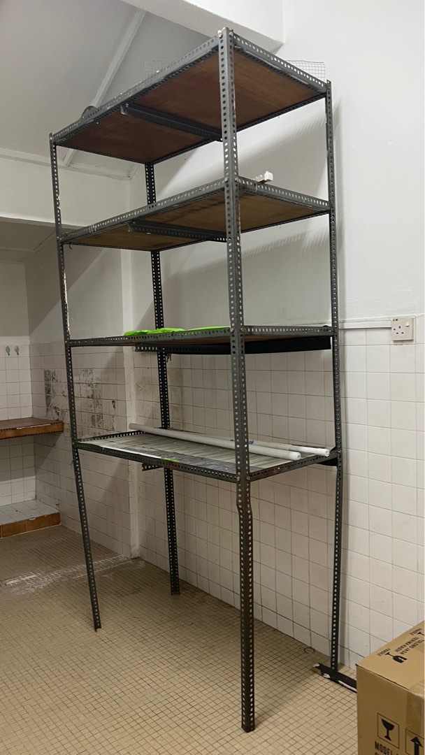 Rak besi platform steel rack, Furniture & Home Living, Furniture ...