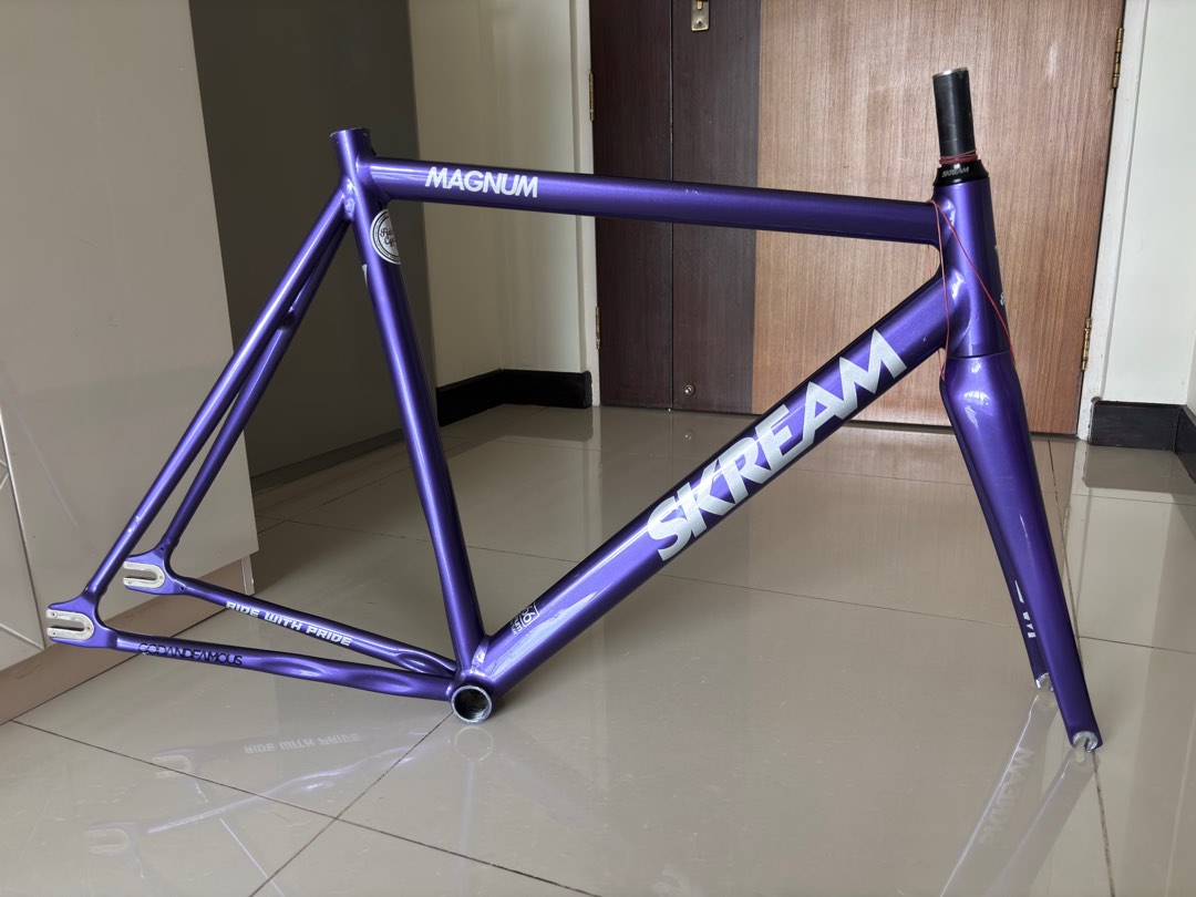 Skream Magnum 2020 Violet/Purple Track Frameset, Sports Equipment ...