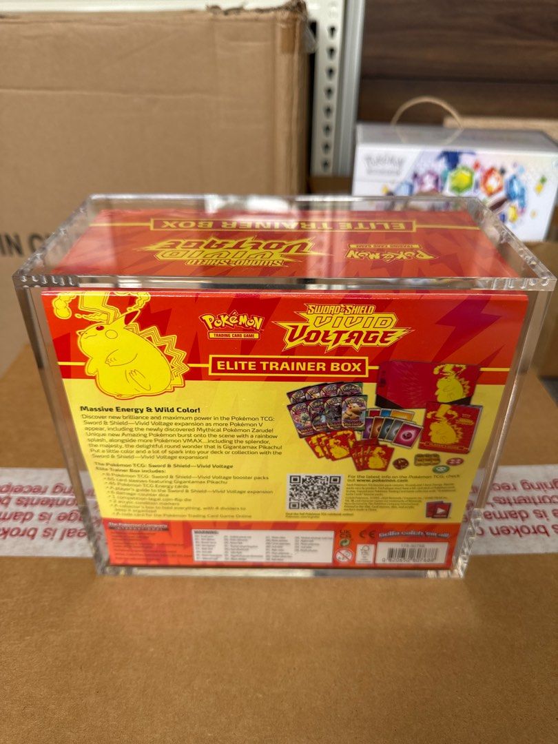 Sword & Shield (SWSH04) - Vivid Voltage Elite Trainer Box (ETB ...