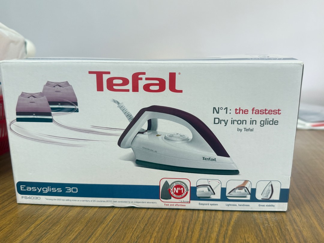 Tefal iron, TV & Home Appliances, Irons & Steamers on Carousell