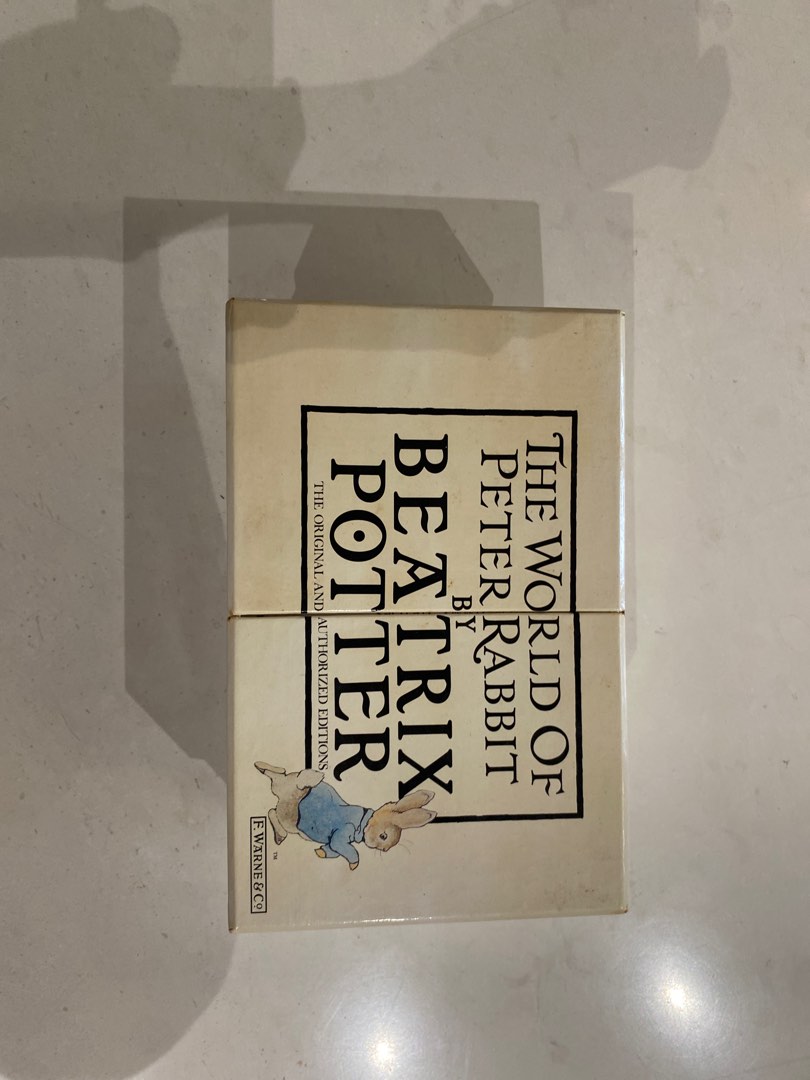 The World of Peter Rabbit by Beatrix Potter Book Set, Hobbies & Toys ...