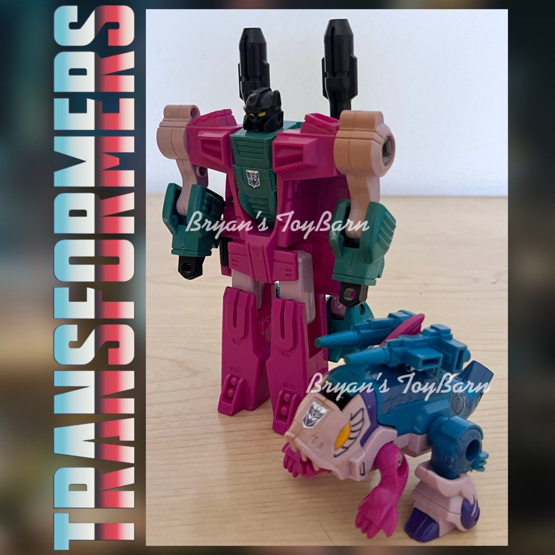 Transformers G1 Combiner Seacons: Snaptrap & Skalor Action Figures by ...