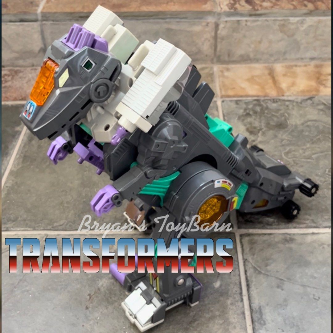 Transformers G1 Trypticon Original Vintage Action Figure by Hasbro 1986 ...