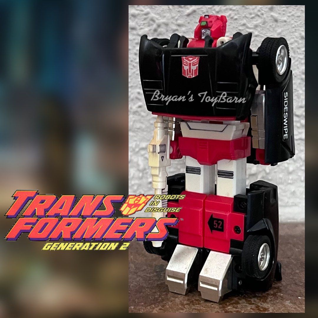 Transformers G2 Sideswipe Autobot Action Figures by Hasbro 1992 ...