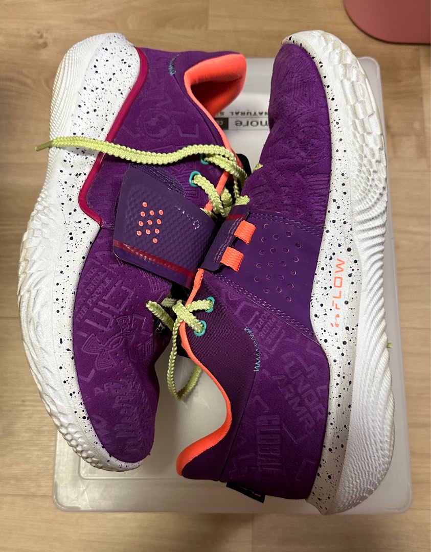 Under Armour Curry Flow 9 - Purple, Men's Fashion, Footwear, Sneakers ...