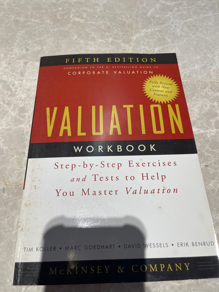 Valuation Workbook - McKinsey, Hobbies & Toys, Books & Magazines ...