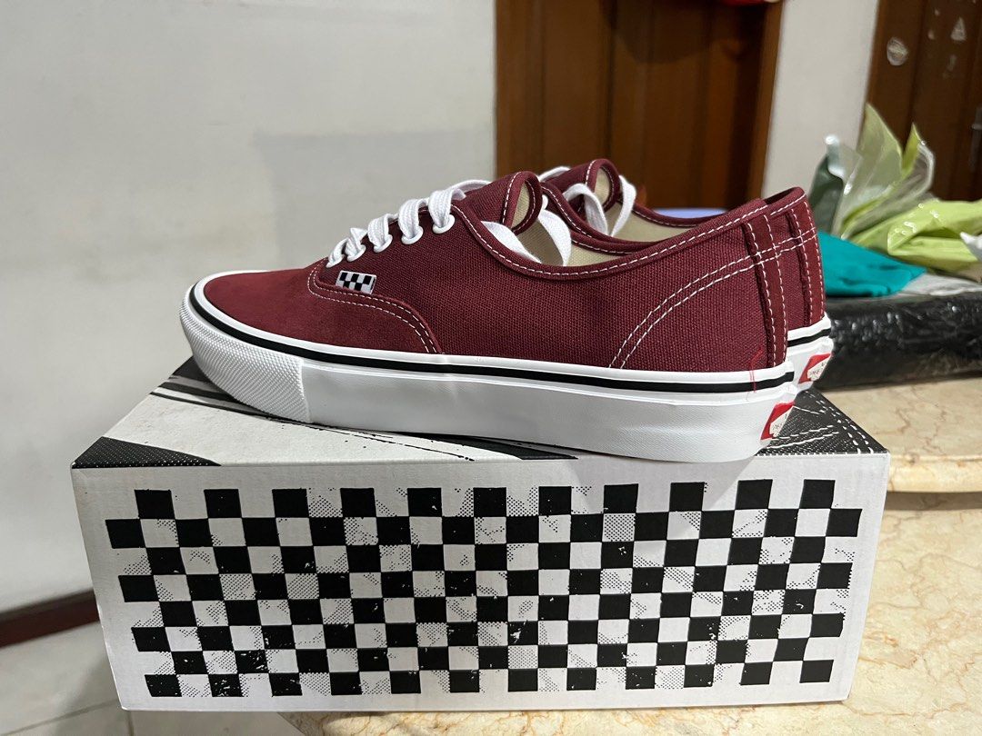 authentic maroon vans