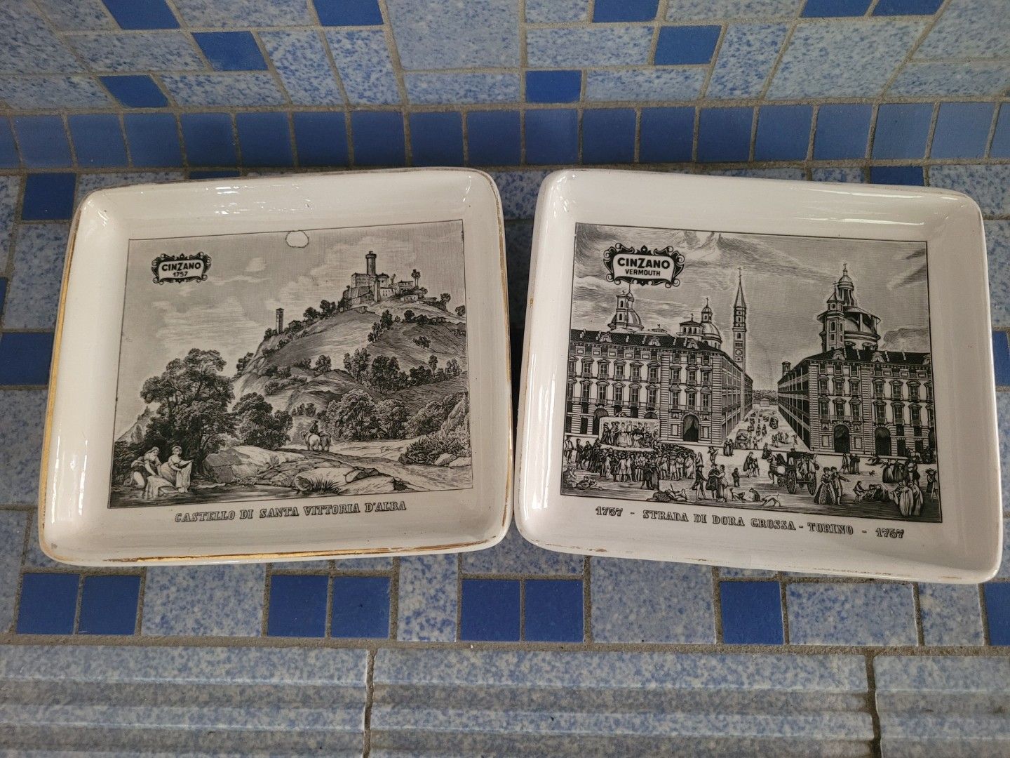 Vintage Ceramic Plates - A set of 2, Furniture & Home Living ...