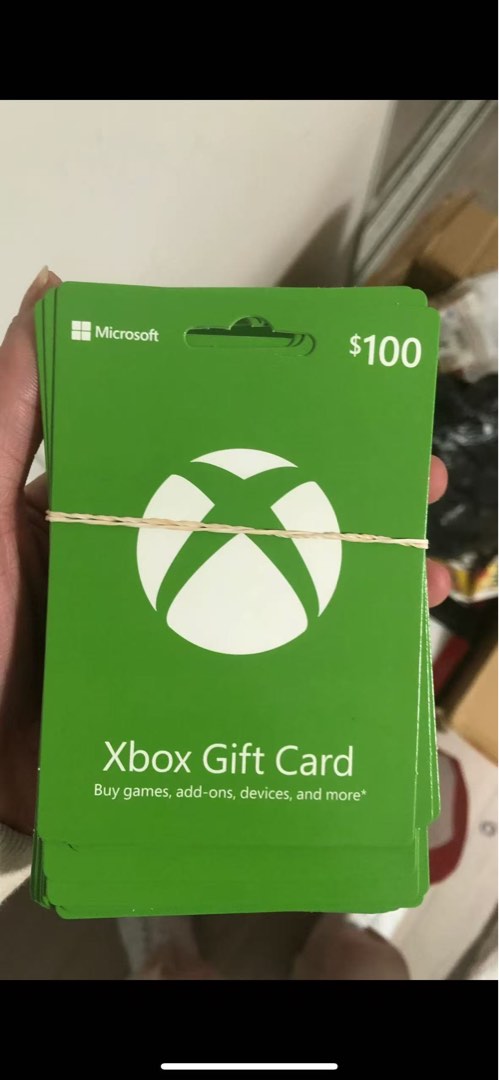 Xbox Game Card, Video Gaming, Gaming Accessories, Game Gift Cards ...