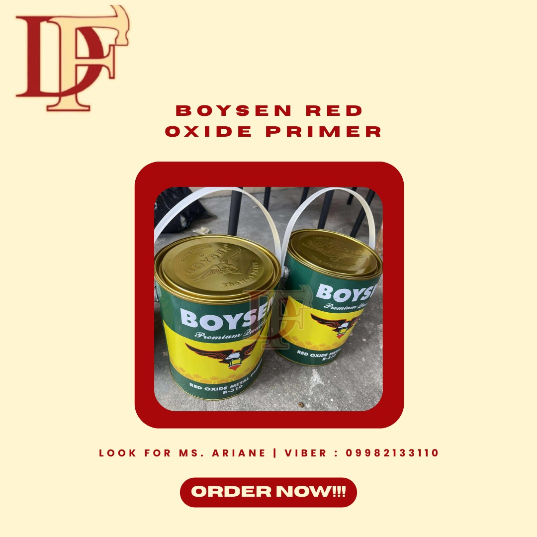 BOYSEN RED OXIDE PRIMER, Commercial & Industrial, Construction ...