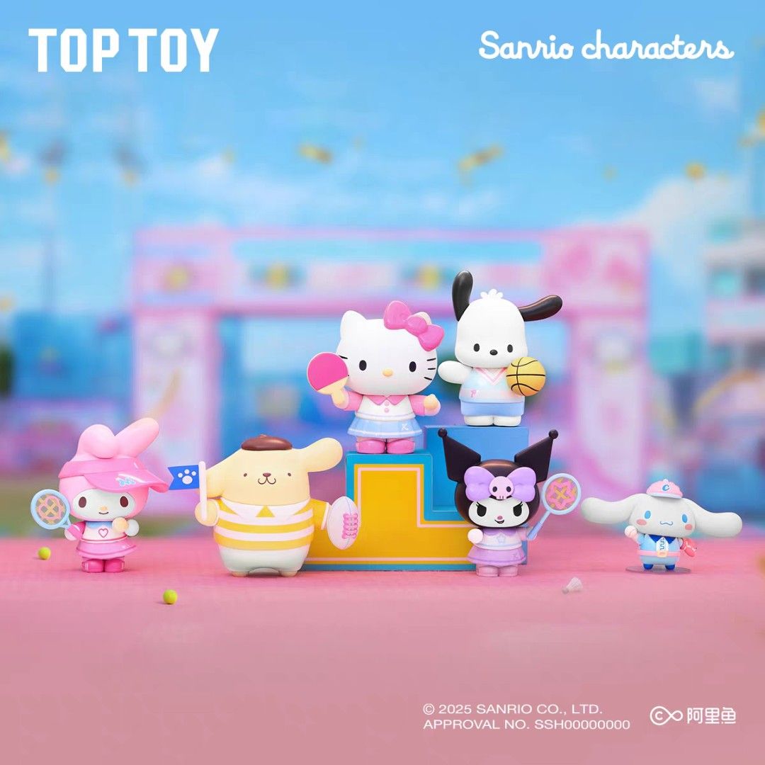 [BRAND NEW! TOPTOY X SANRIO] SANRIO CHARACTERS VIBRANT SPORTS MEETING SERIES FULL SET AND ...