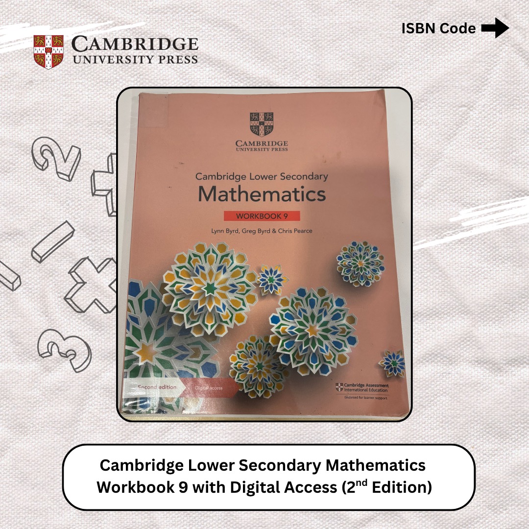 Cambridge Lower Secondary Mathematics Workbook 9 with Digital Access ...