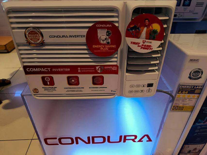 CONDURA WINDOW TYPE INVERTER AIR CONDITIONER, TV & Home Appliances, Air ...