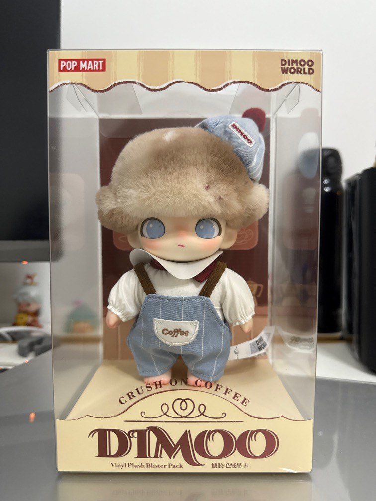 Dimoo Crush on Coffee Vinyl Plush Blister Pack, Hobbies & Toys, Toys ...